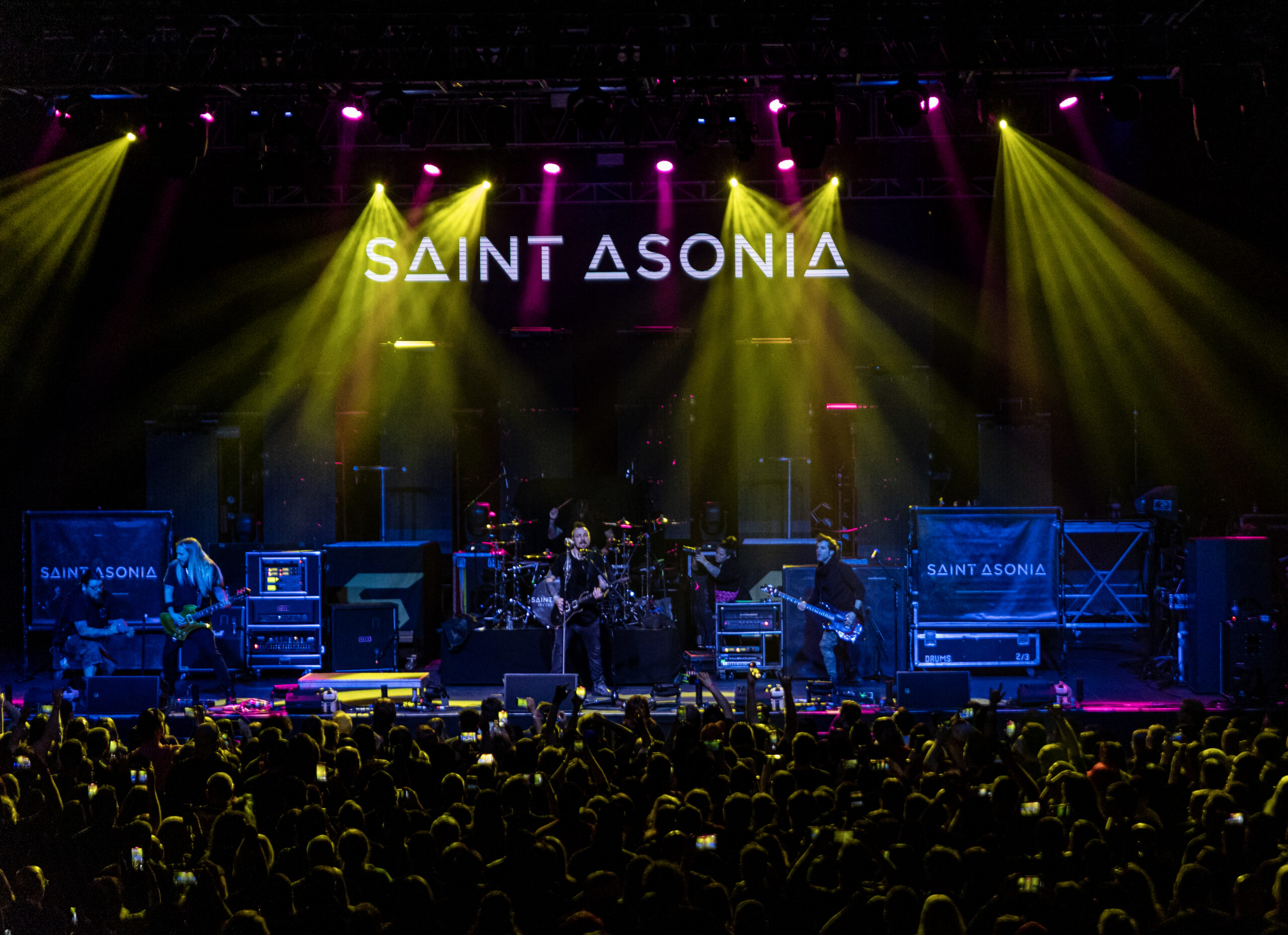 The Rock Resurrection Tour F. Theory of a Deadman, Skillet and Saint ...
