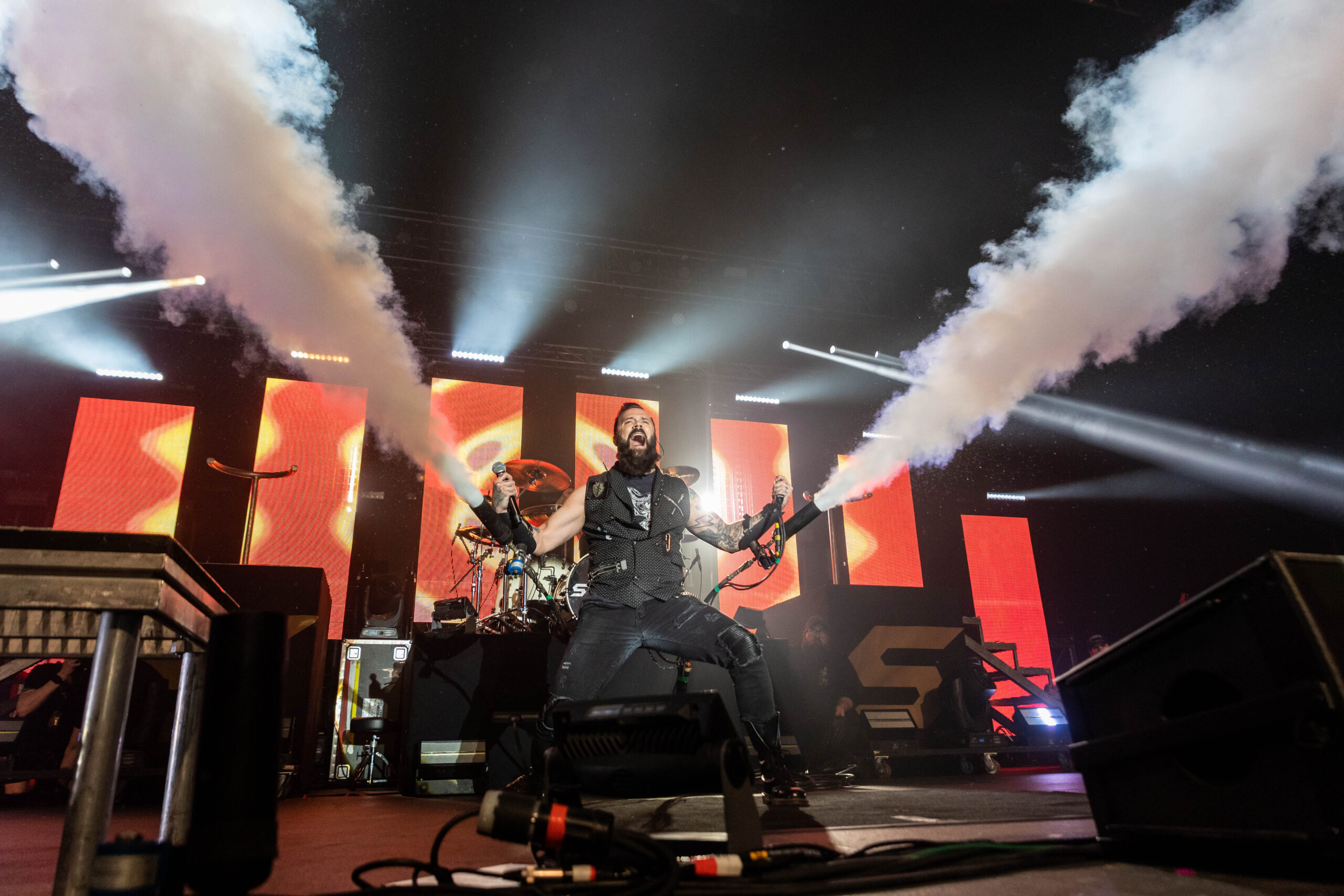 The Rock Resurrection Tour F. Theory of a Deadman, Skillet and Saint ...