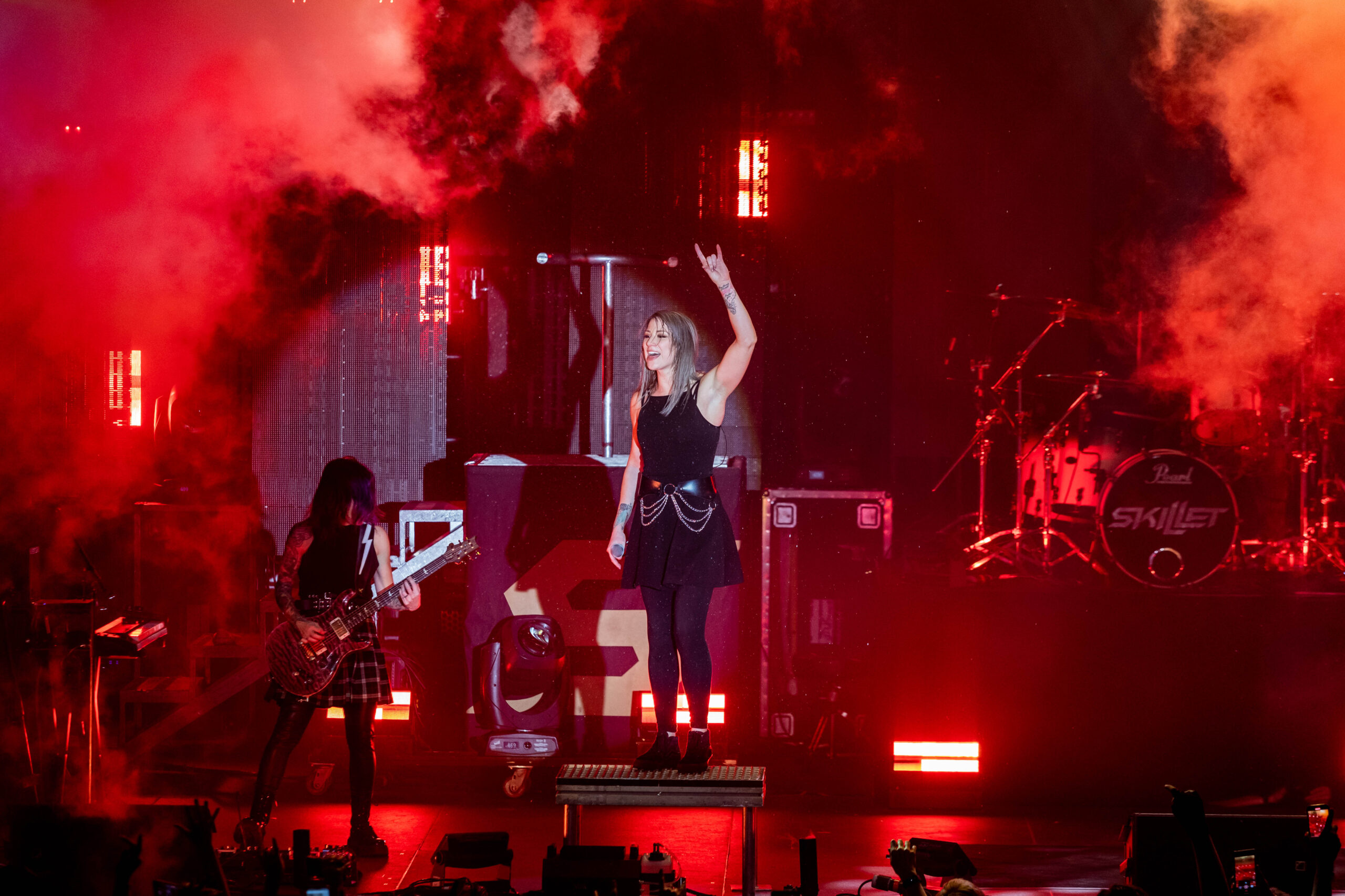The Rock Resurrection Tour F. Theory of a Deadman, Skillet and Saint ...
