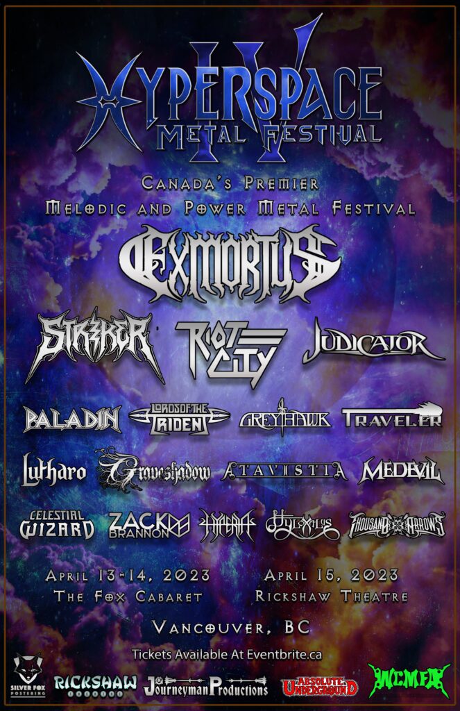 Hyperspace MetalFest (Vancouver, BC) Adds GRAVESHADOW To 2023 Full ...