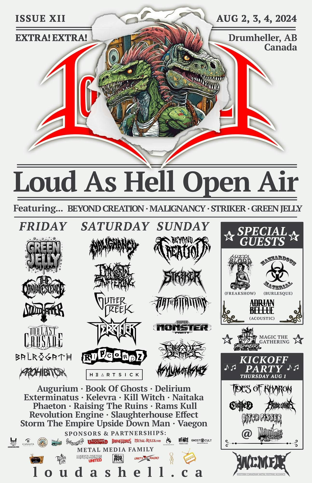 LOUD AS HELL Adds ART OF ATTIRITON, EXTERMINATUS To 2024 Lineup w ...